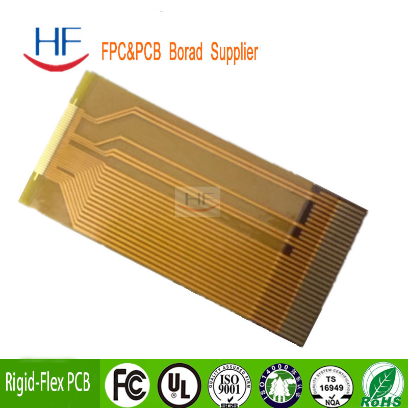 Polyimide Flex Double Sided PCB Board High Precision Fabrication